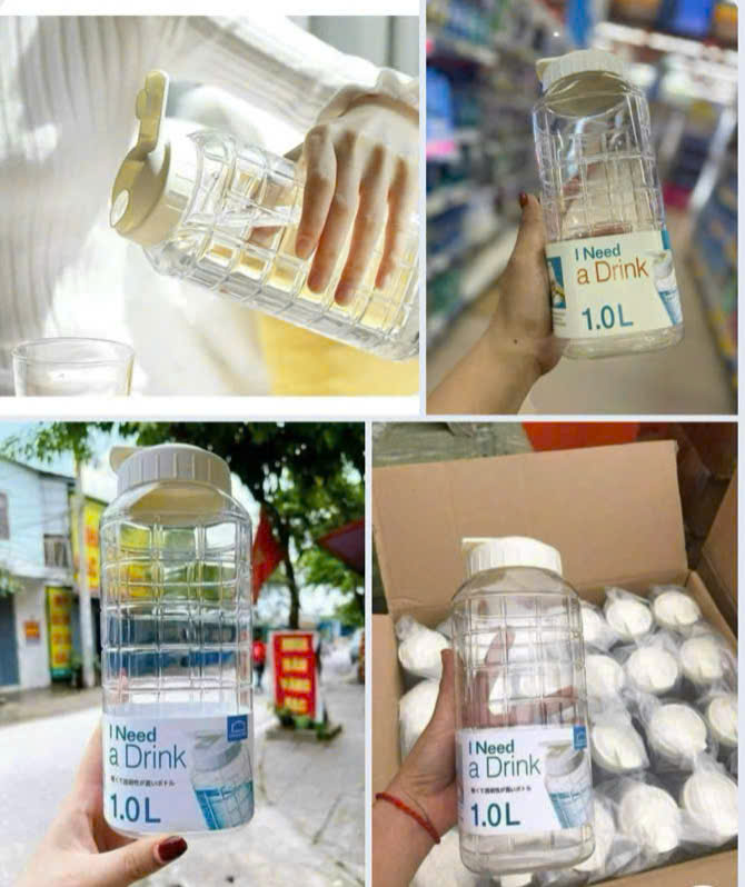 Bình Lock & Lock cao cấp 1 Lit