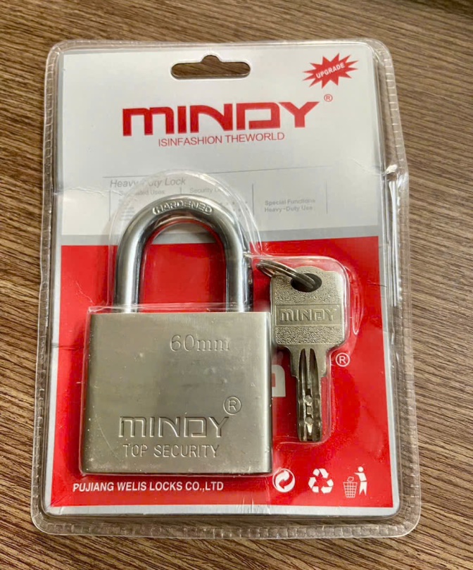 Ổ khoá 6 phân Mindy