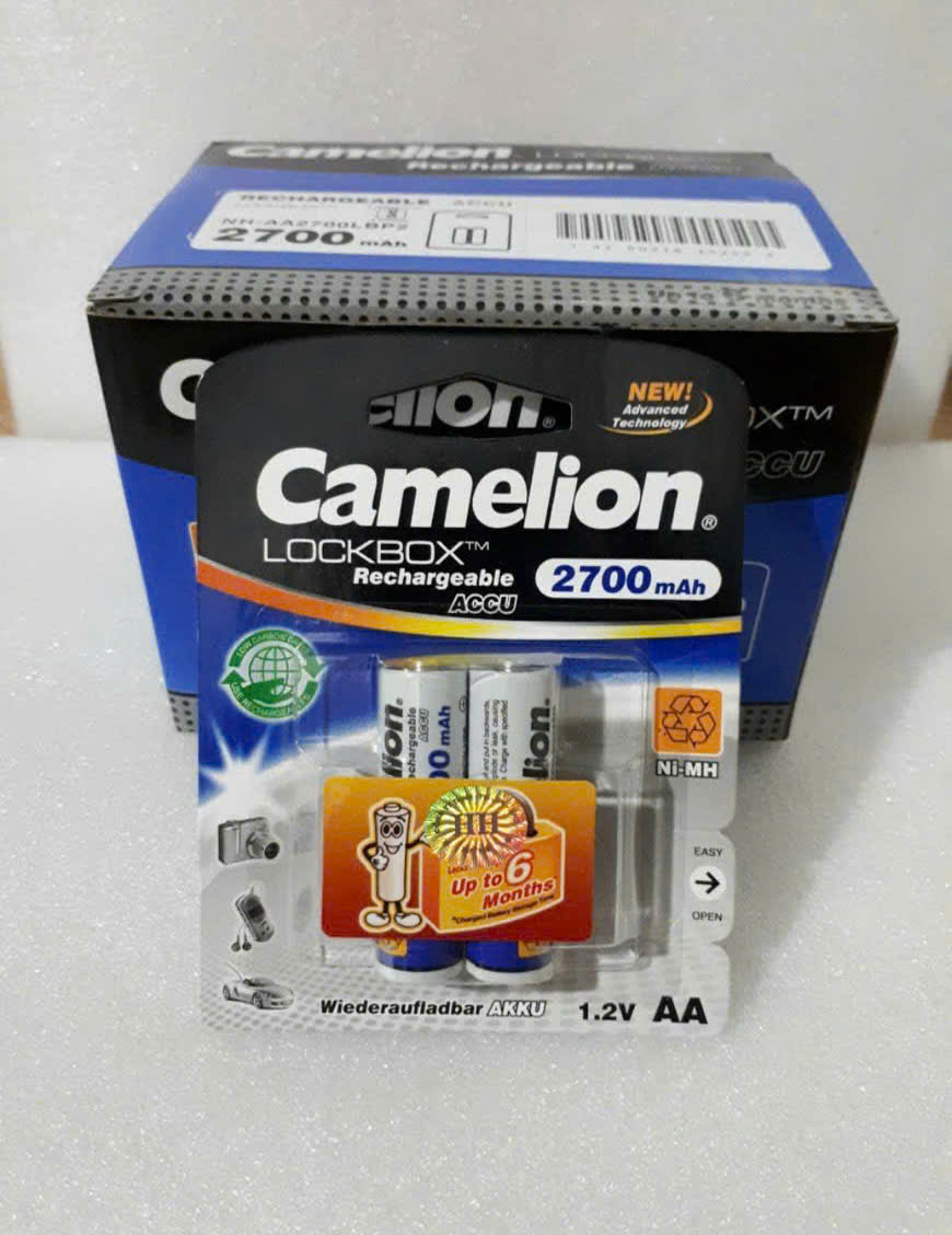 Pin sạc Camelion AA 2700mAh